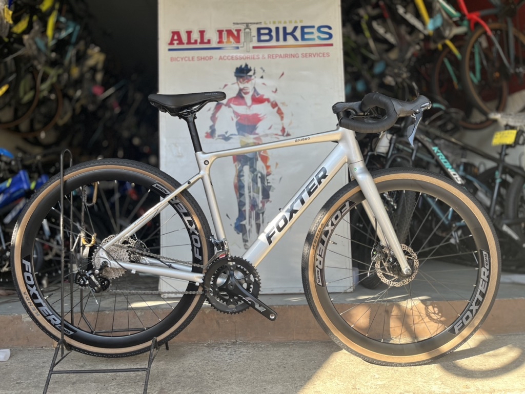 Foxter Laurus GX1800 Gravel Bikes Shimano Sora 2*9Speed With Freebies ...