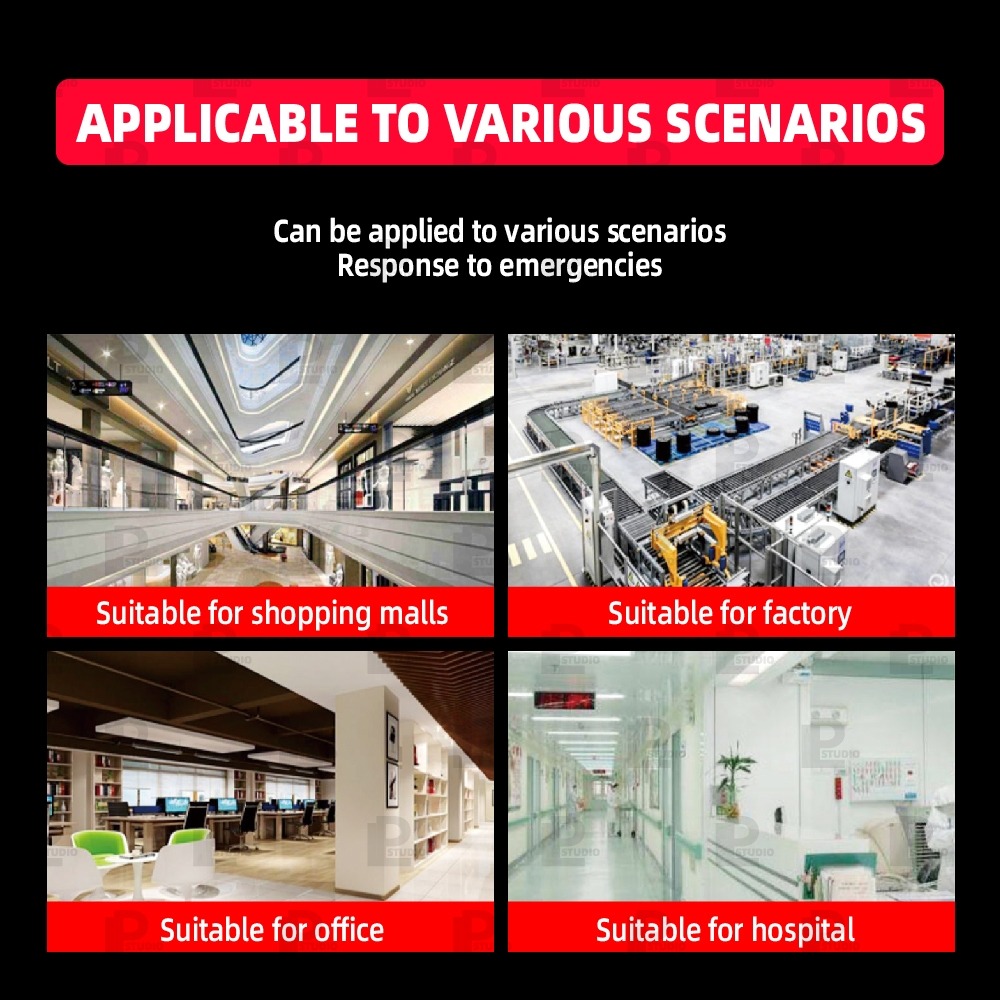 COD LED Exit Light Exit Sign Acrylic Green Fire Safety | Shopee Philippines