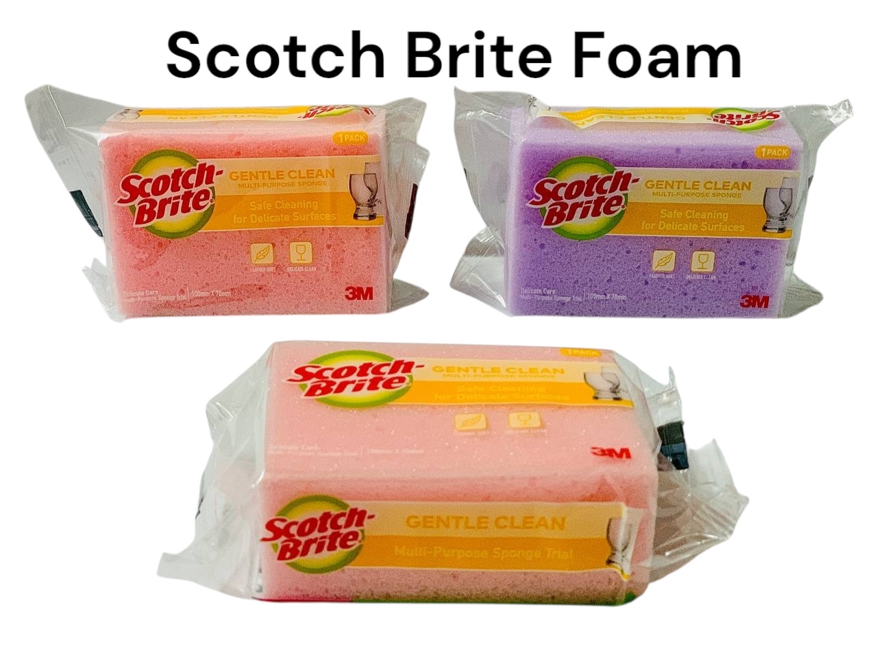 Scotch Brite Foam Sponge 1piece | Shopee Philippines