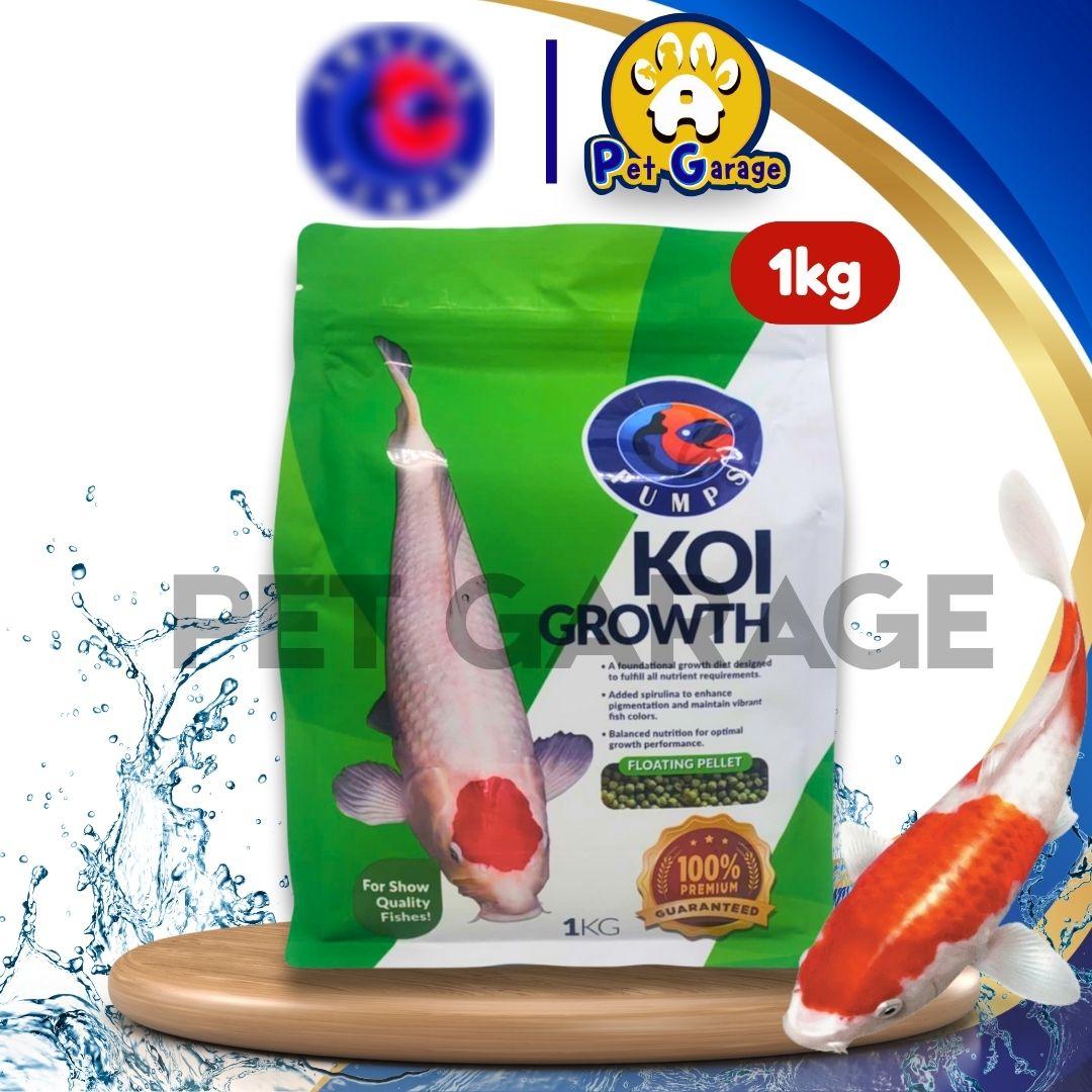 1kg Amazon Koi Feed Growth Koiking Growth Balanced Koi Pellet Fish Food ...
