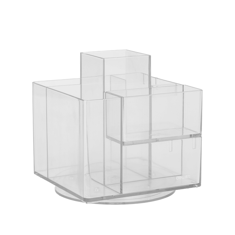 Deli Rotating Pen Holder Innovative and Functional Desk Organizer PK200 ...