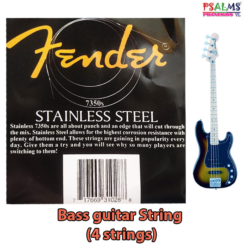 Bass guitar string (4 strings/1set)-fender | Shopee Philippines