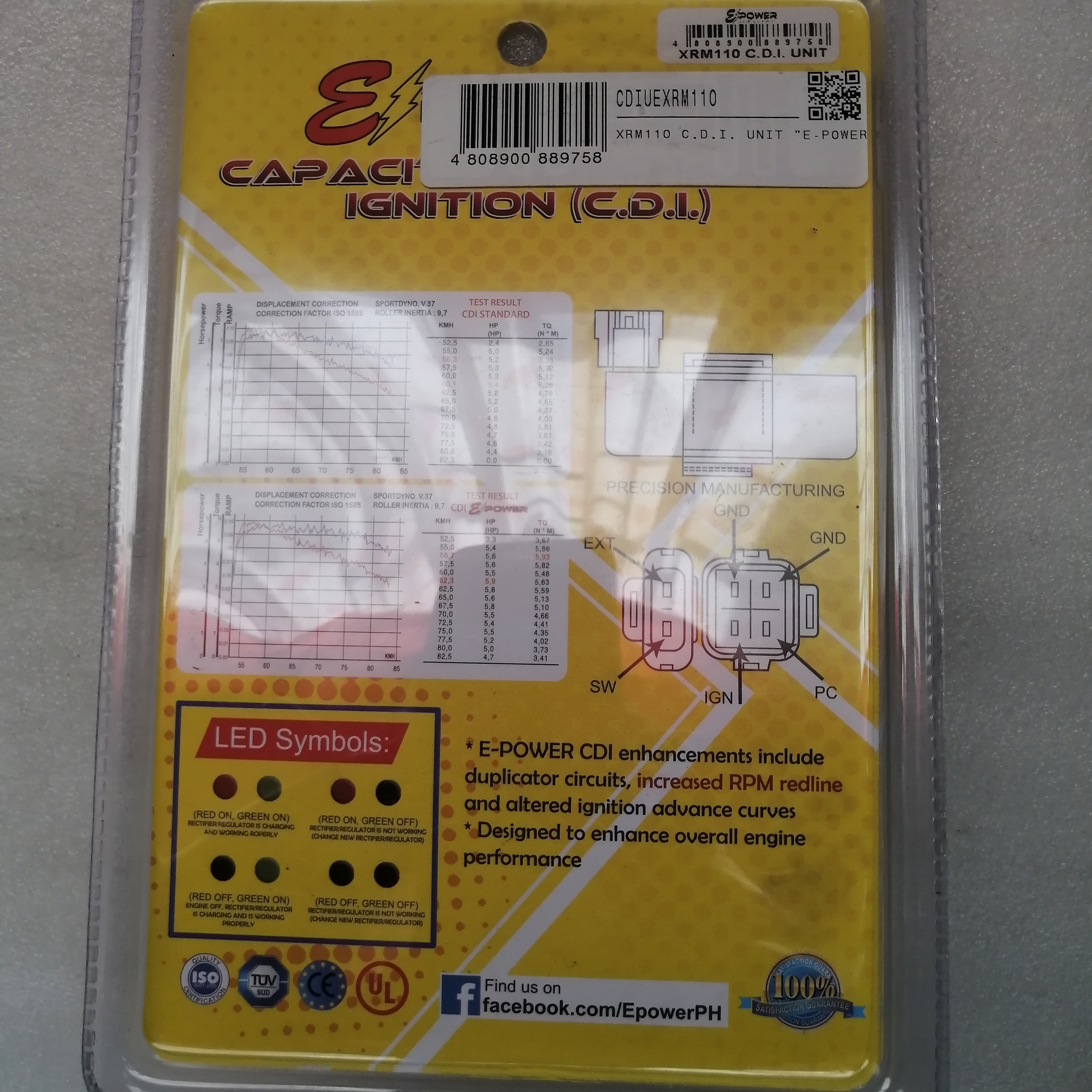 Honda XRM 110 CDI Unit (5 pins) | Shopee Philippines