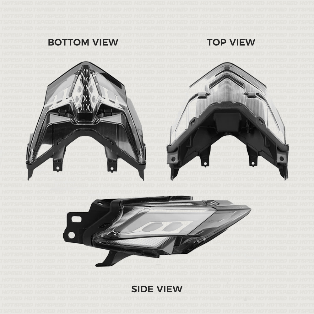 HOTSPEED Honda Click 125/150 LED Tail Light RGB 13Modes Motorcycle ...