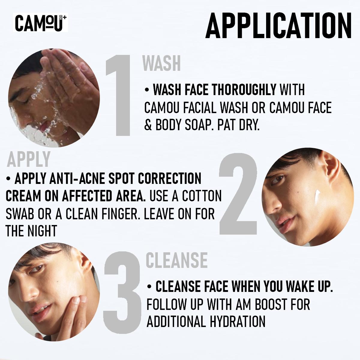 Camou Anti Acne Spot Correction Cream Colloidal Sulfur Niacinamide ...