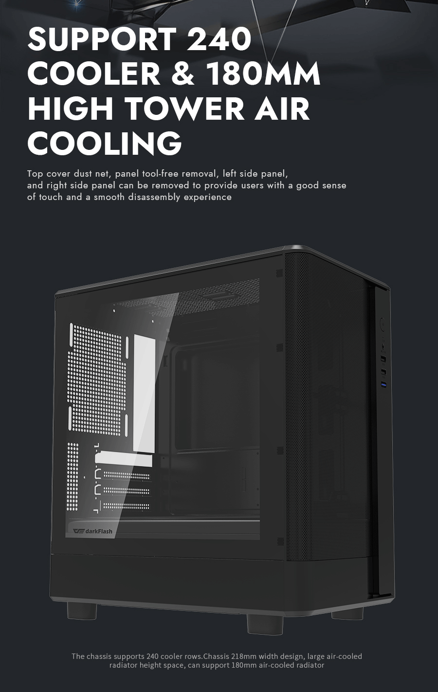 DarkFlash DB330M Mesh M-ATX PC Case | Shopee Philippines