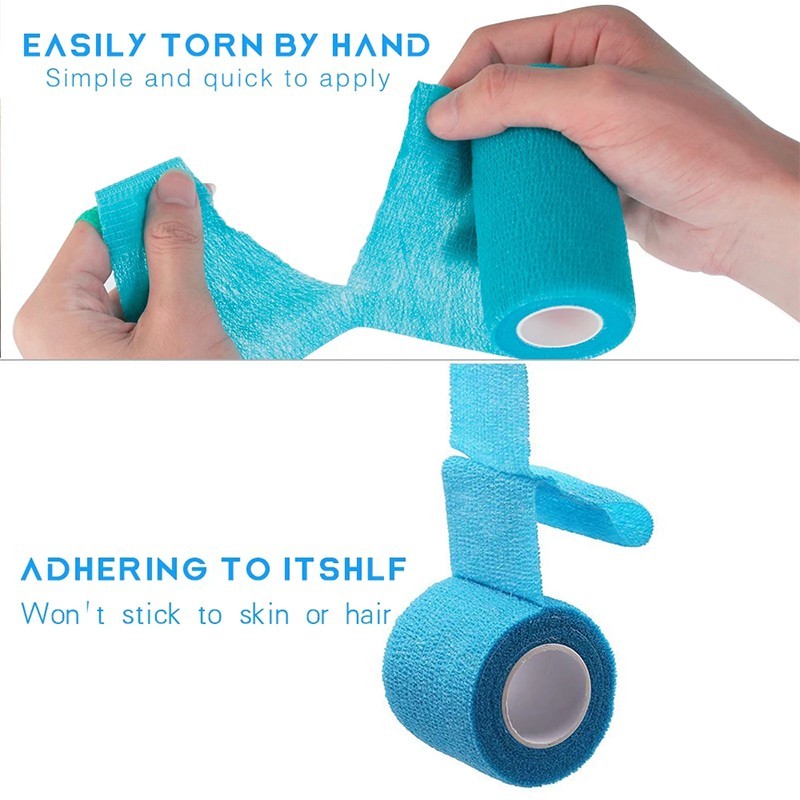Bandage Wrap Self Adhesive Elastic Sport First Aid Medical First Aid ...