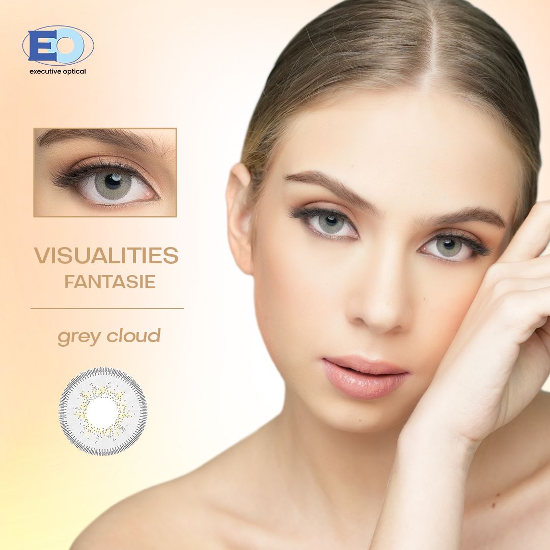 EO Visualities Fantasie Grey Cloud | Graded Gray Contact Lenses (6 months) | Shopee Philippines