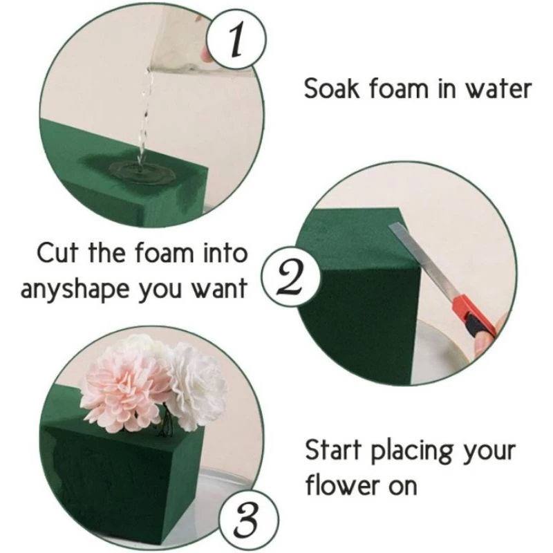 Flower flower arrangement moisturizing flower mud absorbent sponge ...