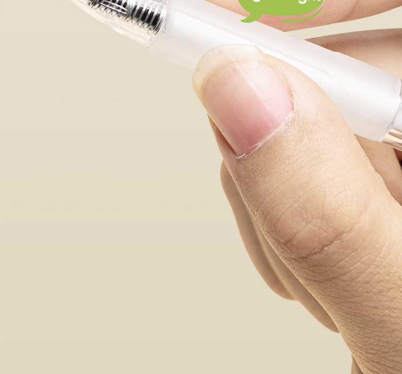 Deli A122 12Pcs Press Gel Pen 0.35mm Quick-Drying Black Writing Ballpen ...