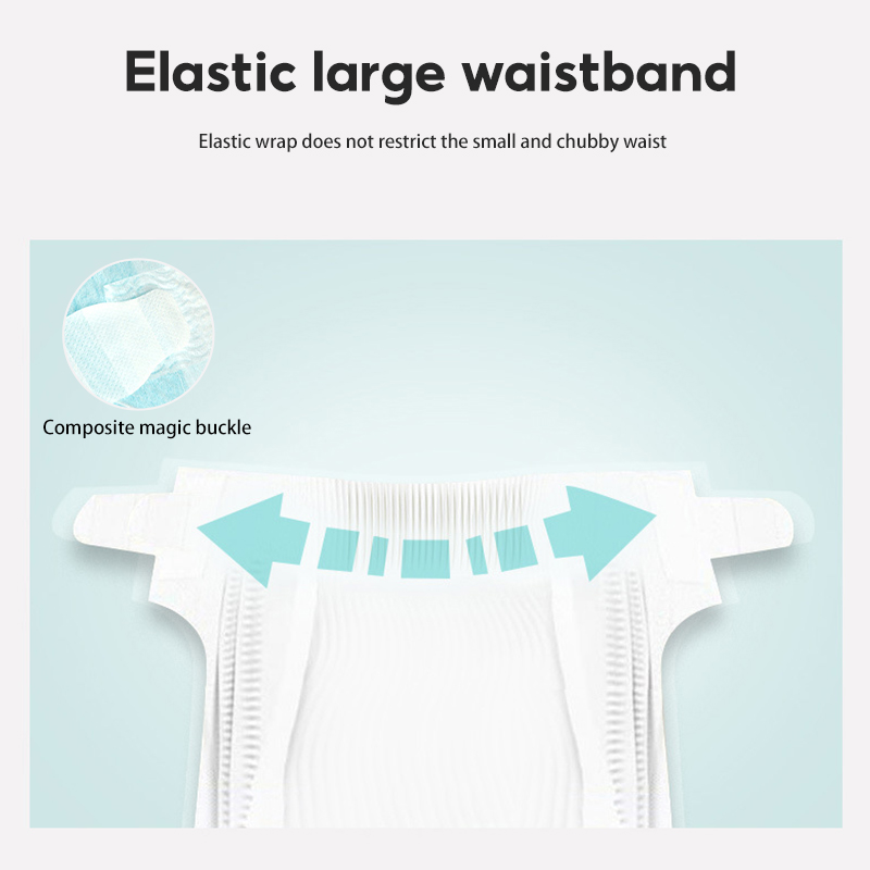 50PCS Baby Diaper Korea Ultra-thin Diapers Baby Pull Up Pants Diaper Pants Diaper For Baby ...