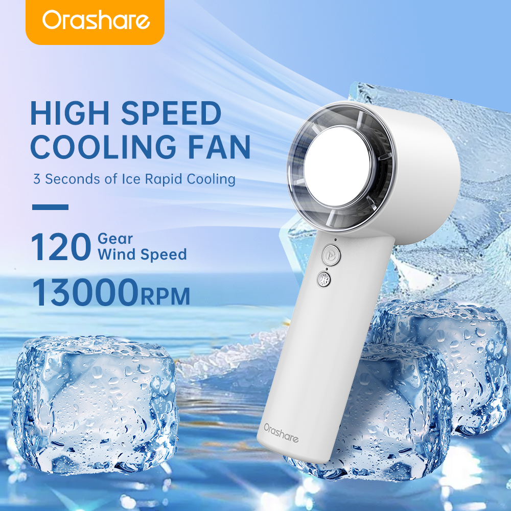 Orashare HF08 High Speed Portable Fan Cooling Fan With Refrigeration ...