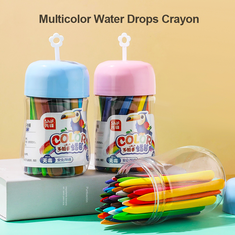 12/24/36 Colors Crayons Non-Toxic Not Dirty Coloring Set Hand Drawing ...