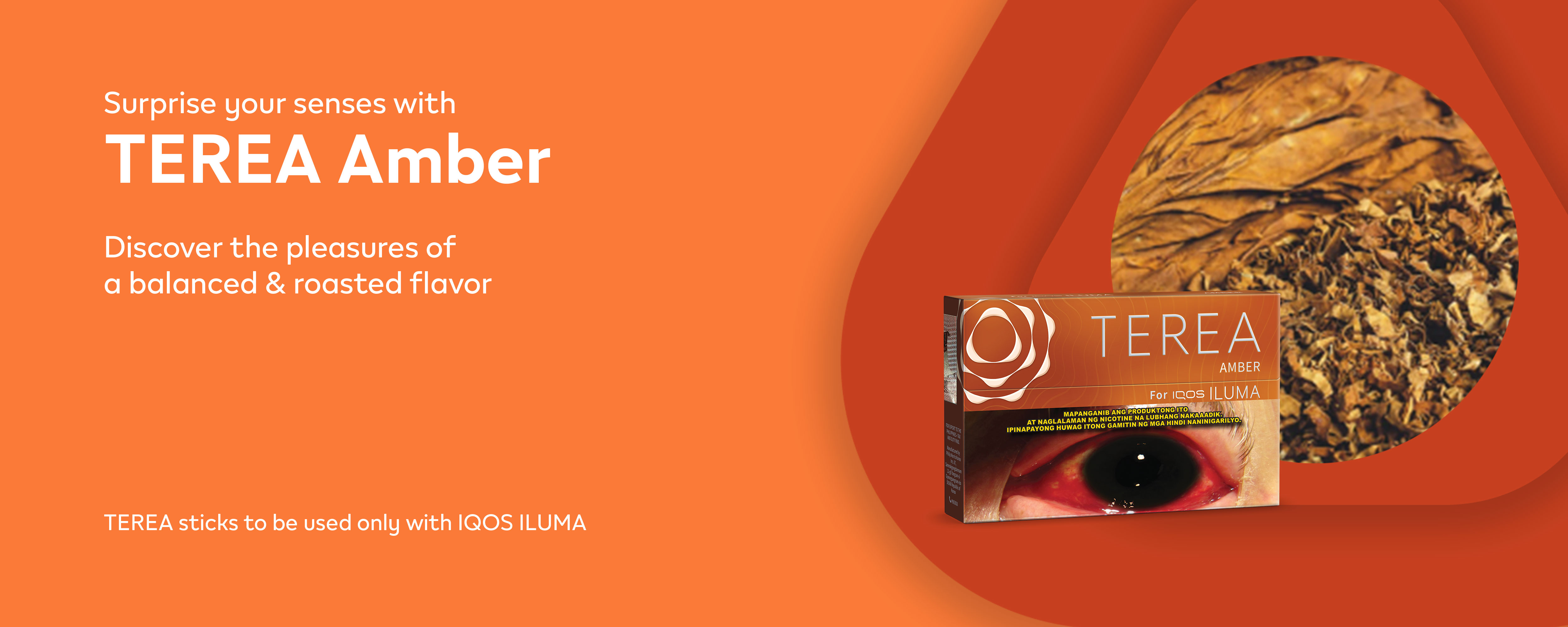 TEREA Amber Selection Heated Tobacco Sticks (Smoke-Free Tobacco ...