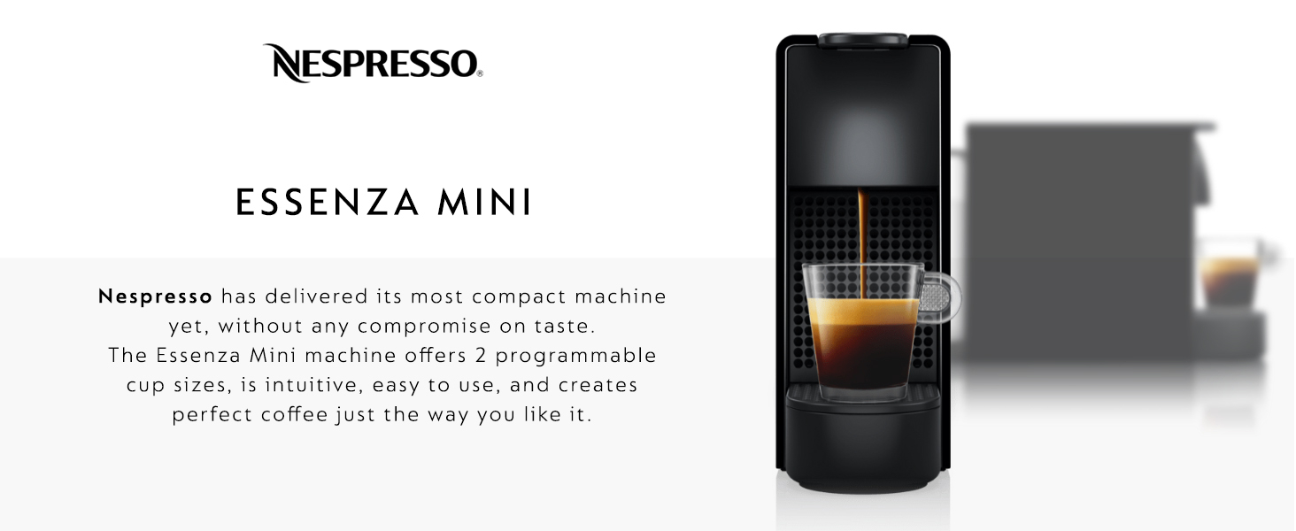 Nespresso Essenza Mini Coffee Machine Espresso Compact Automatic with ...