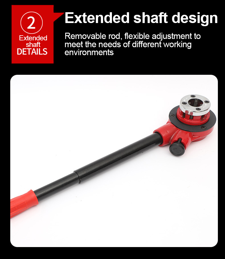 Connect pipelines Ratchet Pipe Threader Kit,Ratcheting Pipe Threading ...