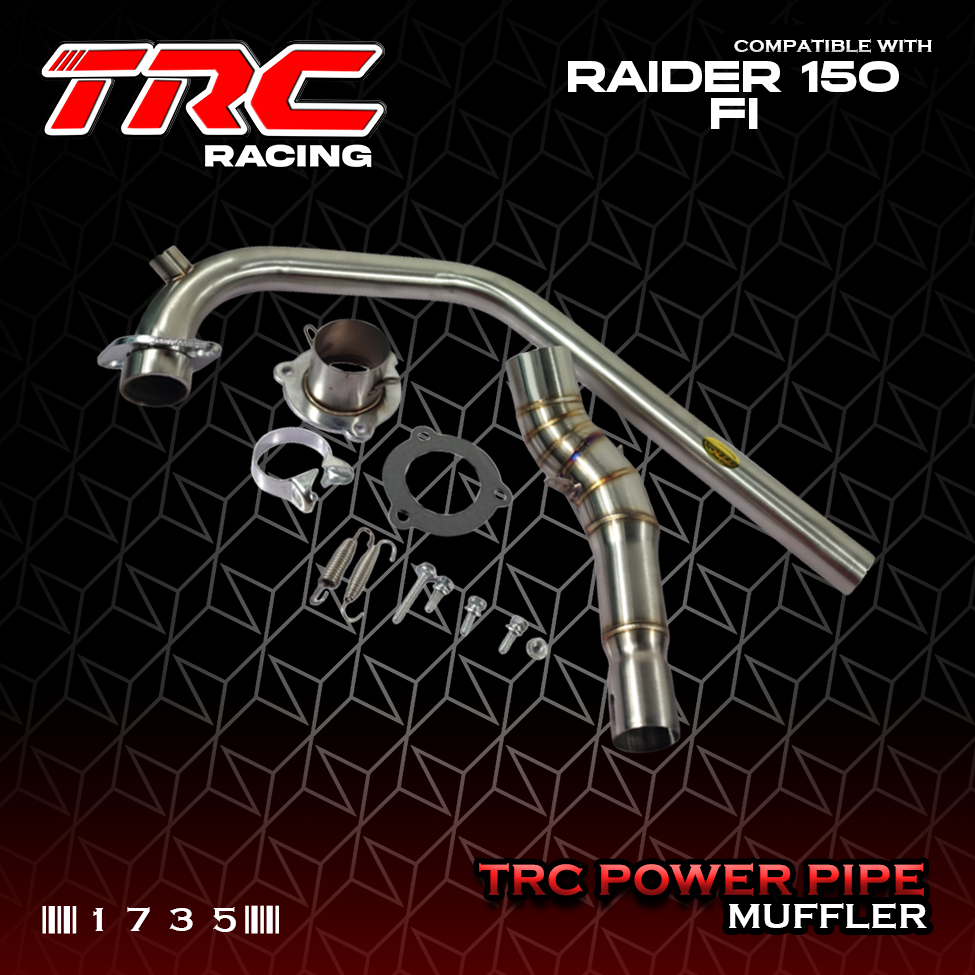 TRC Racing Raider 150 FI Power Pipe Muffler Exhaust 1735 | Shopee ...