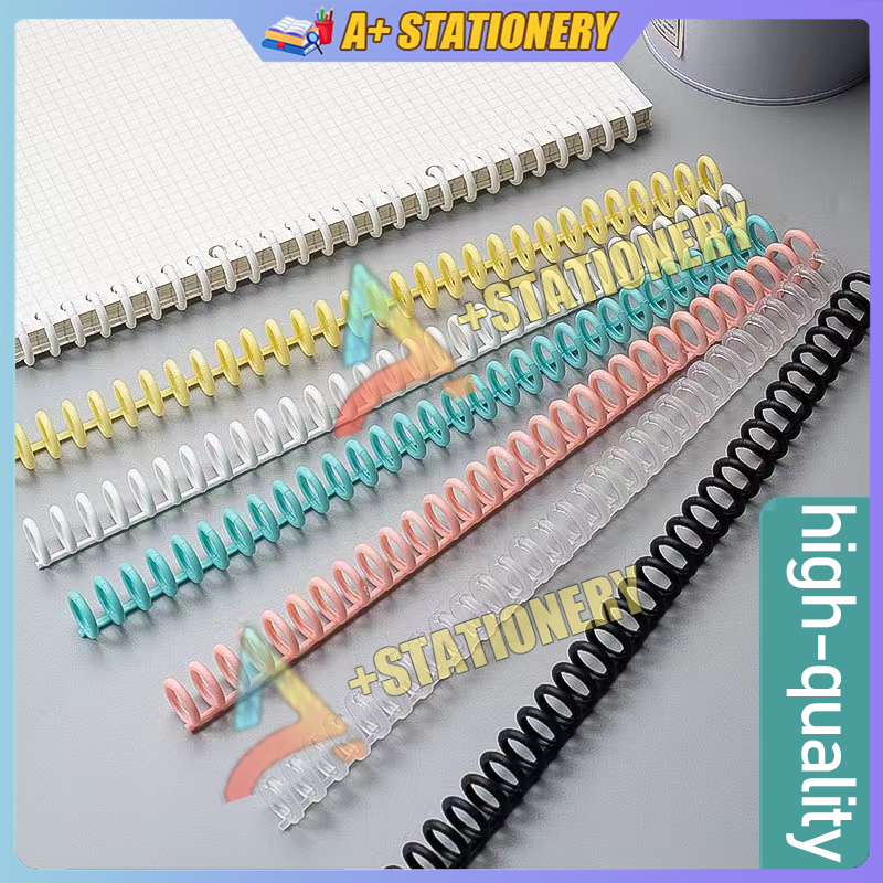 30 Hole Loose-Leaf Plastic Binding Ring DIY Notebook Binding Spiral ...