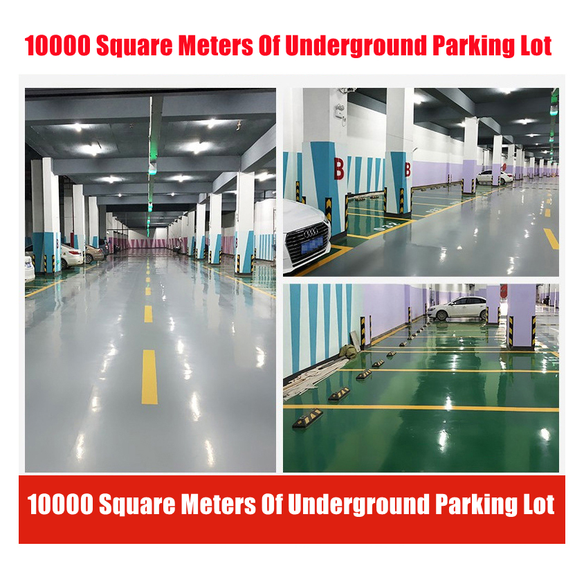3-In-1 Floor Paint Waterproof Moisture Wax For Warehouse Parking Lot ...