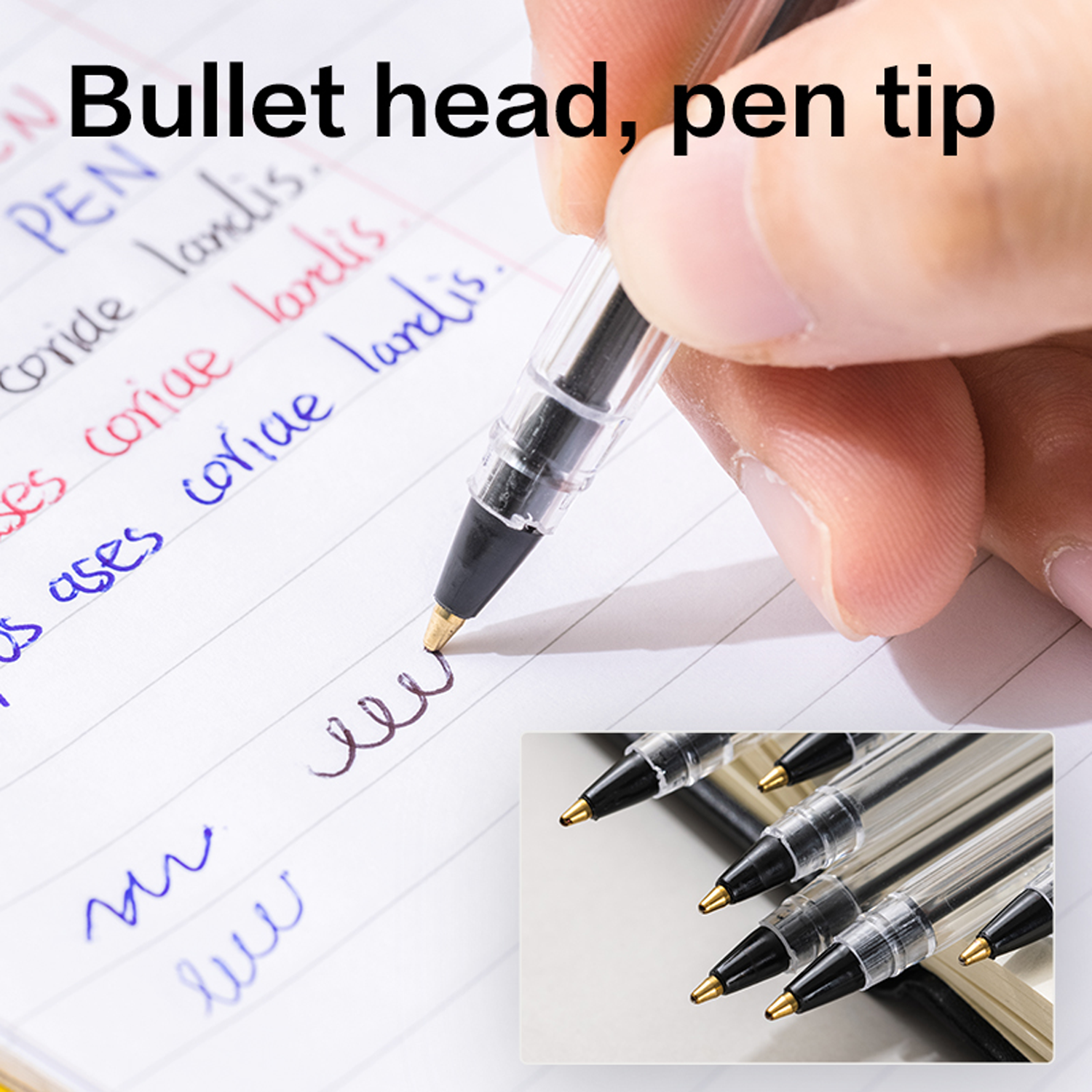 Deli Q3 Bullet Tip Ball Point Pen 1.0mm 1PC | Shopee Philippines