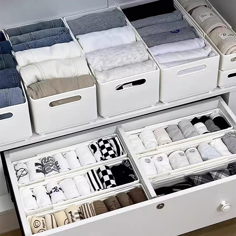 ALICE Retractable Extended Storage Box Cabinet Clothes Organizer ...