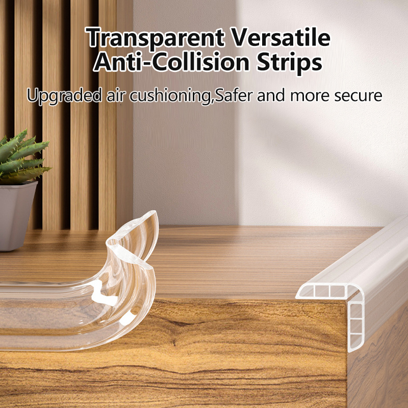 Einmilk 2M PVC Desk Table Edge Corner Protector Foam for Baby Safety ...