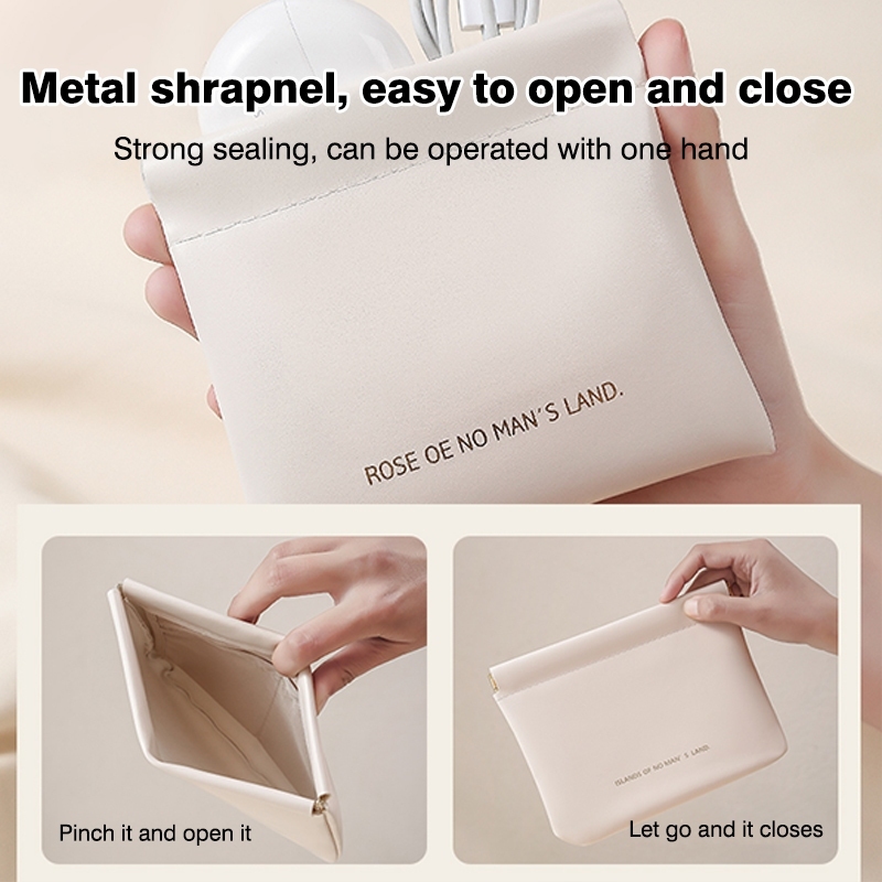 Mini Shrapnel Printed Lipstick Purses Storage Bag Keys Coins Makeup Bag ...