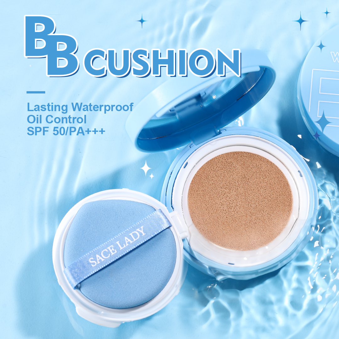 SACE LADY Matte BB Cream Cushion Foundation Oil Control Natural Finish ...