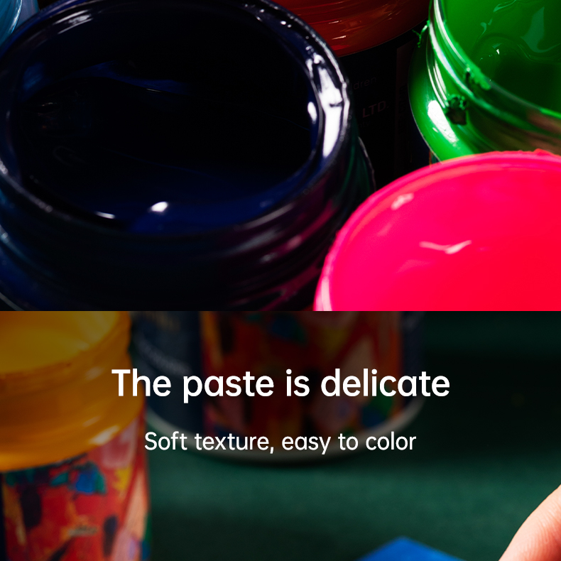 Deli 100ML/Bottle Acrylic Paint Set Art Acrylic Color For Painting ...