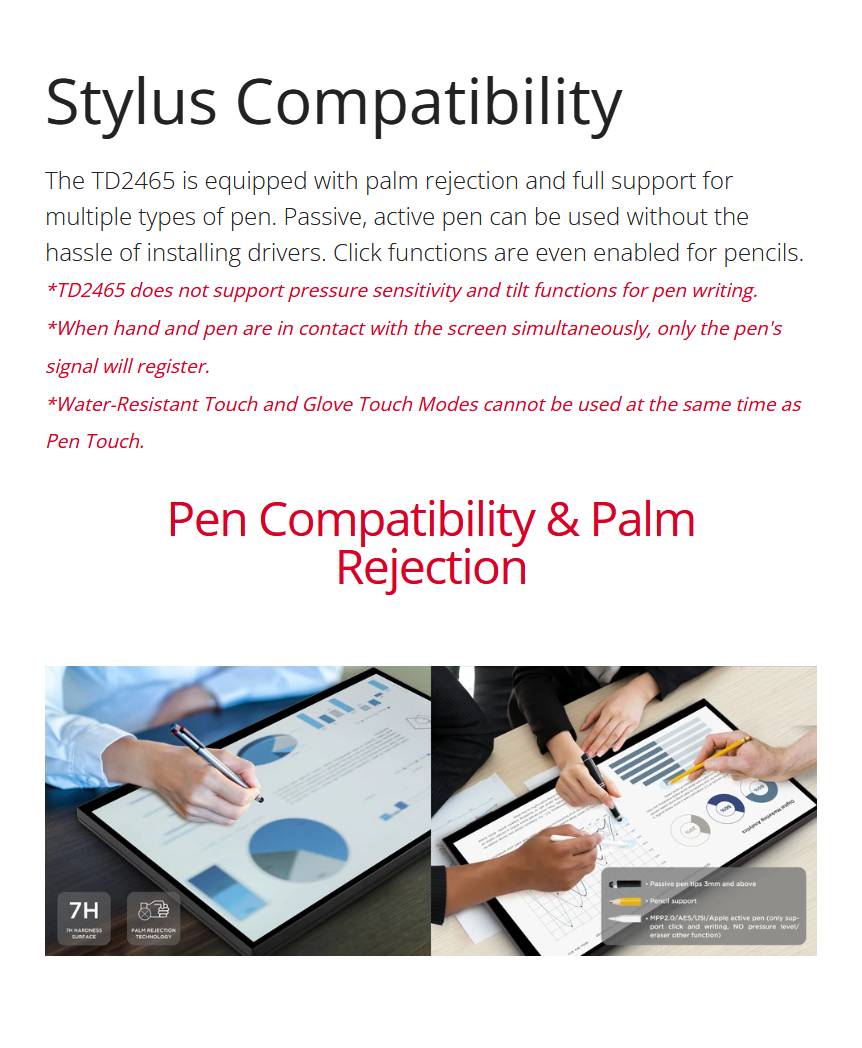 ViewSonic TD2465 24" Full HD 1920 x 1080 60Hz VA Technology 7ms Frameless Touch Monitor | Shopee ...