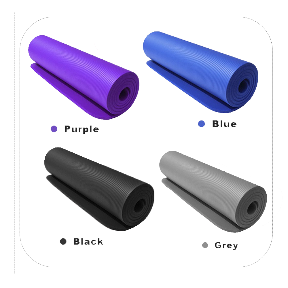 Extra Thick Yoga Mat Exercise Mat for indoor or outdoor fitness with ...