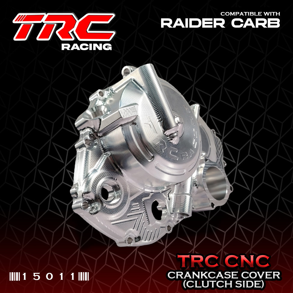 TRC RACING CRANK CASE COVER (CLUTCH SIDE) FOR RAIDER CARB 15011 ...