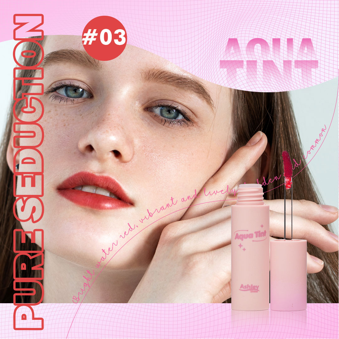 Ashley Shine Waterproof Liptint Liquid Color Long Lasting Lipstick for ...
