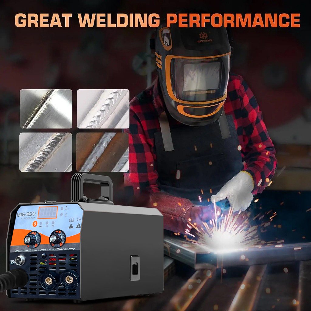 Portable Welding Machine MIG-950 IGBT Inverter Welder MIG&MMA&TIG 3IN1 ...