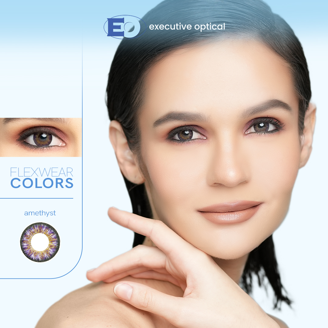 EO Flexwear Color Amethyst | Graded Purple Contact Lenses (3 months ...