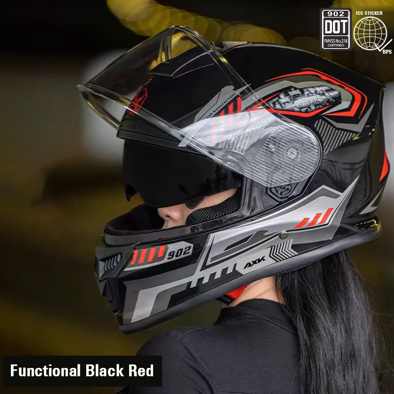 AXK Full Face Helmet Function Series SIZE 54-62CM Headcircumference ...