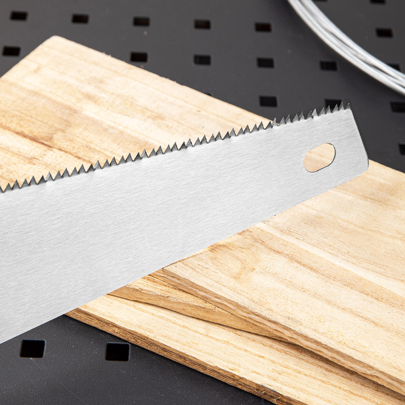 Deli Tools Hand Saw 450mm Heavy Duty Hacksaw 65Mn Plastic Handle ...
