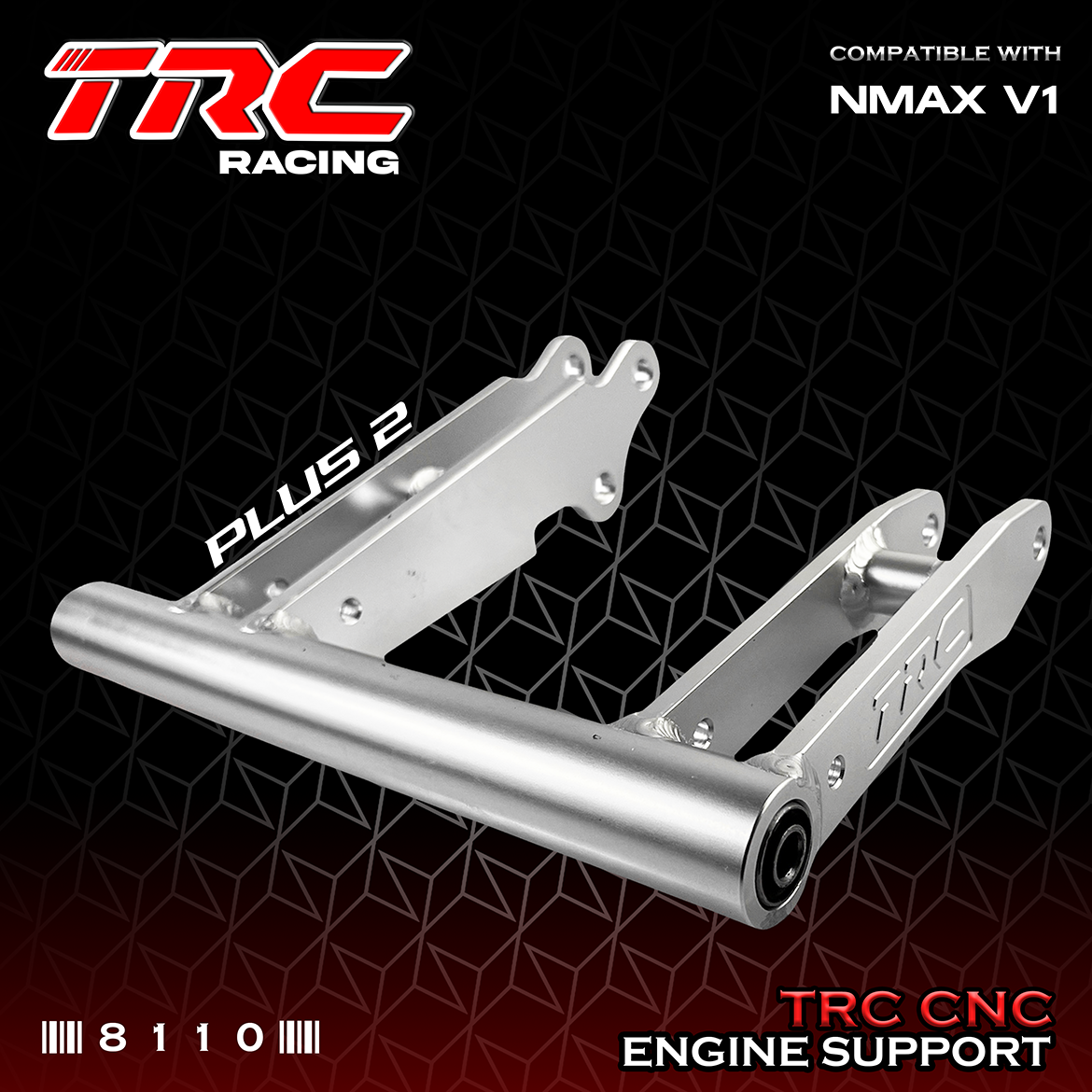TRC RACING CNC ENGINE SUPPORT PLUS 2 for NMAX V1 8110 | Shopee Philippines