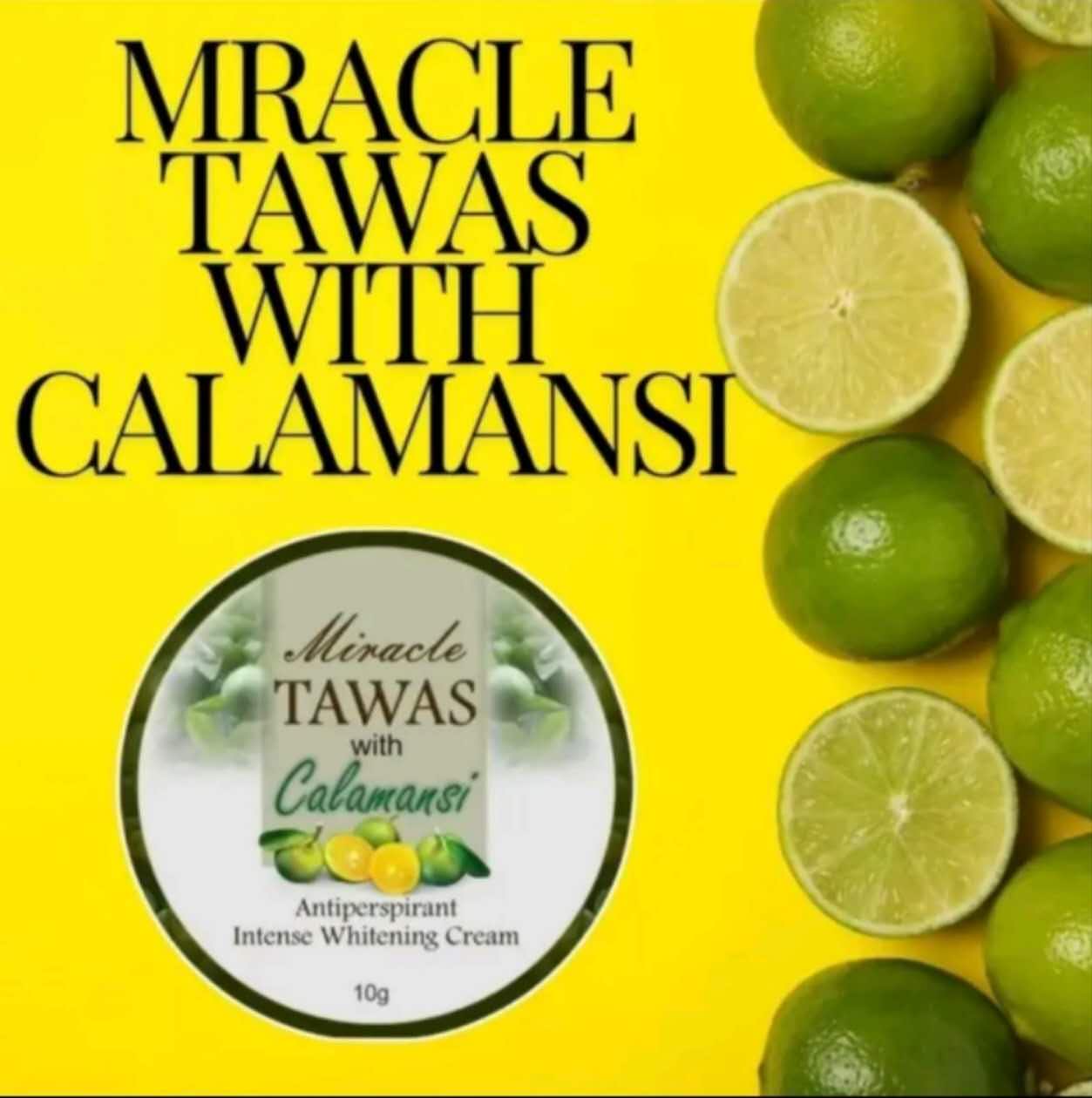 【BUY 3 Take 3】Miracle Tawas with Calamansi Underarm Whitening Deodorant ...
