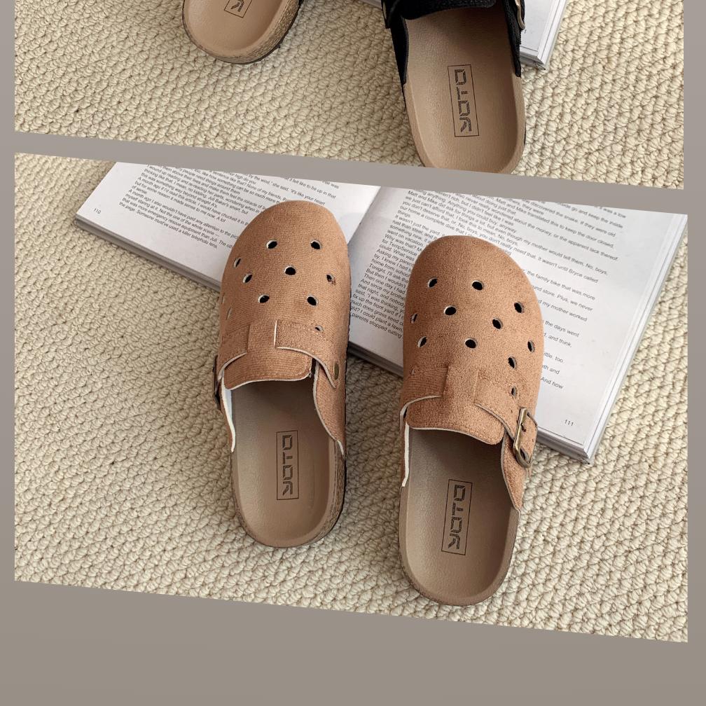 YOTO Shoes Clogs Sandals For Women Comfort Casual Perforated Breathable ...