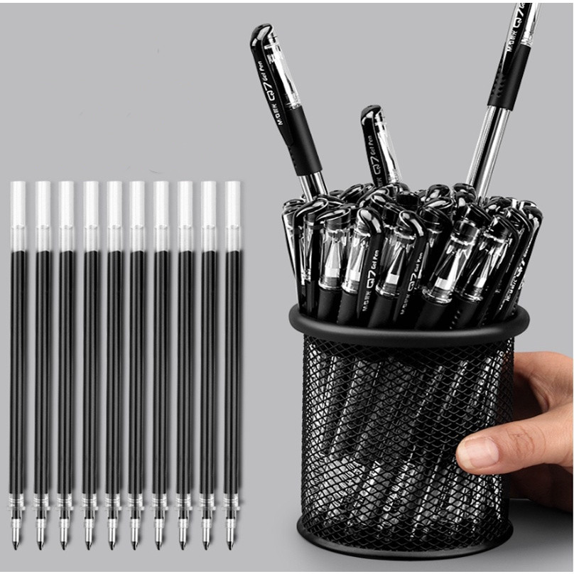 Wholesale 20 pcs ballPen set Gel Pen Black Color 0.5 mm sign pen ...