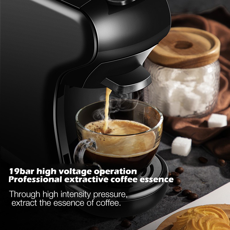 MONDIAL 3-in-1 Espresso Coffee Maker for Capsule/Ground Coffee ...