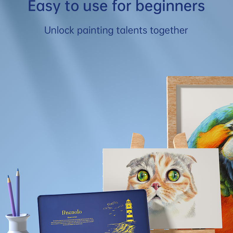 Deli Finenolo Color Pencil Set 24/36/48 Colored Artist Drawing ...