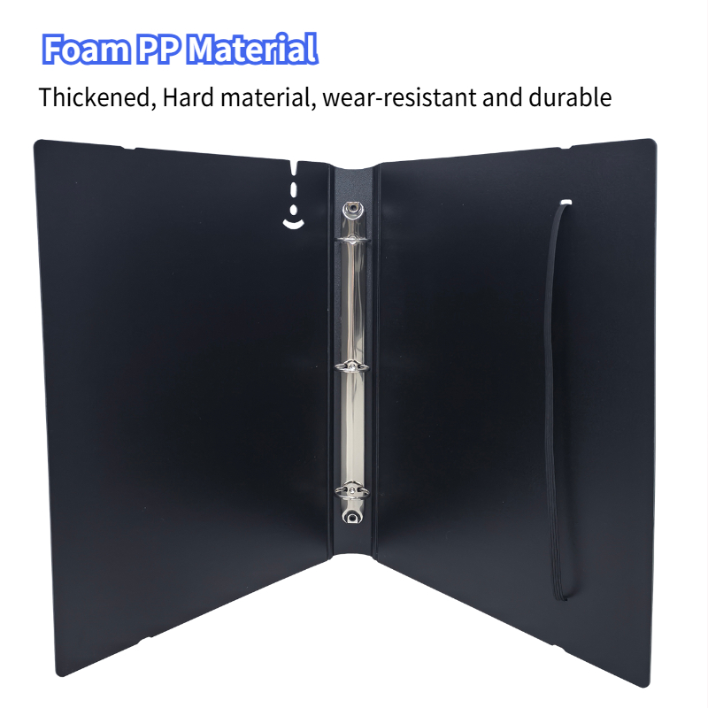 Long Ring Binder Folder 3 Holes Round Binder Notebook File Folder ...