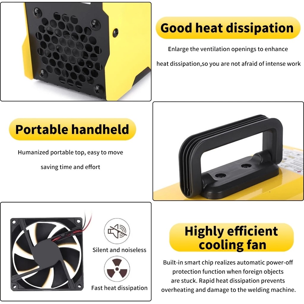 DEWALT MIG 999 Portable Welding Machine MIG/TIG/MMA 3-IN-1 IGBT DC ...