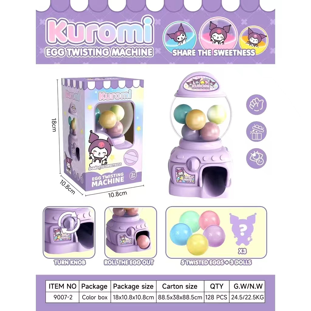 Lansite Children Mini Toy Machine Egg Twisting Machine Household ...