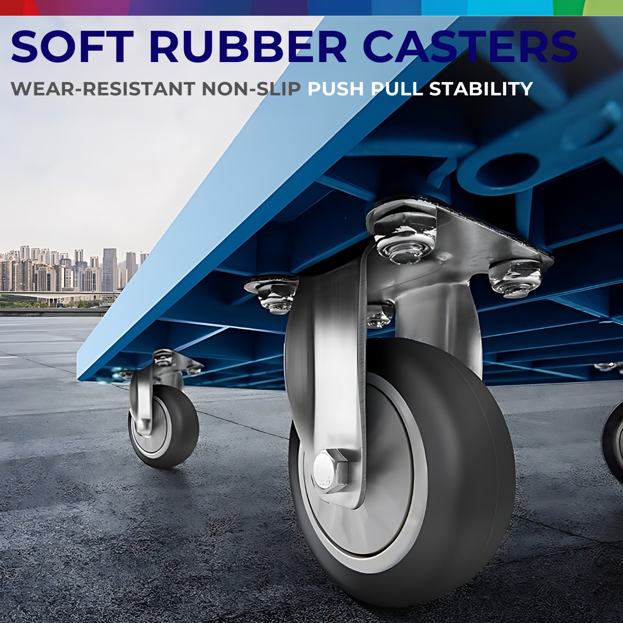 EVTOR Foldable Trolley Hand Push Cart EV-Series 500/1000KG Capacity ...