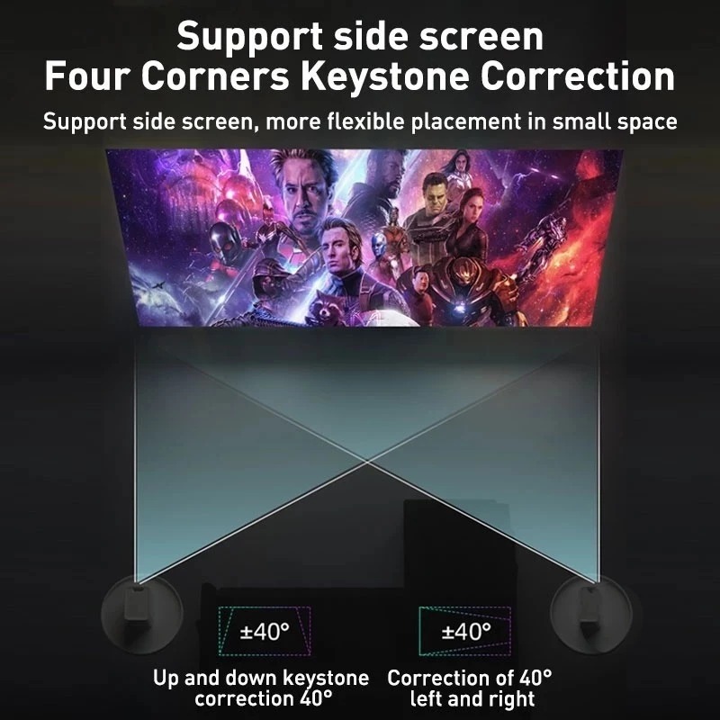 2025 Smart Projector Y8 PRO Mini WIFI Smart Projector Portable Home ...