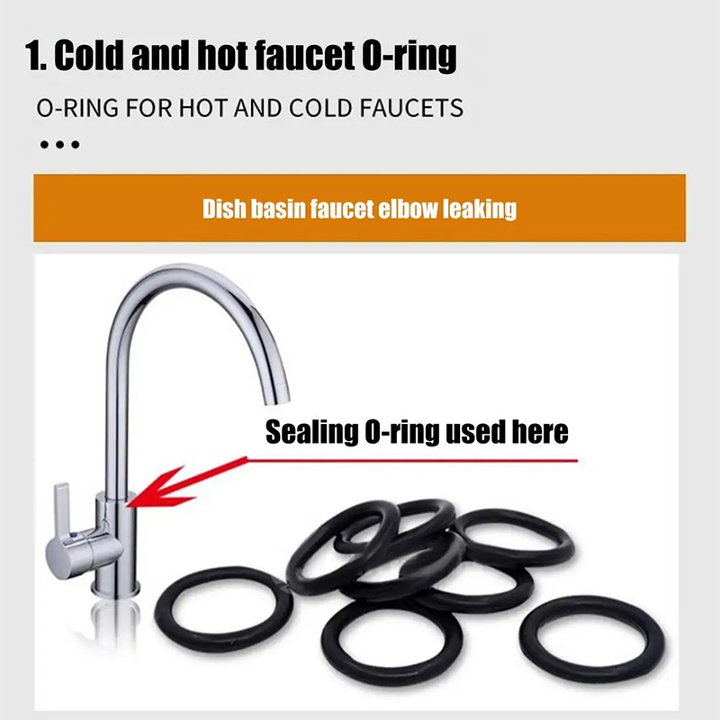 Toilet faucet water outlet O-ring sealing ring with no raw material ...
