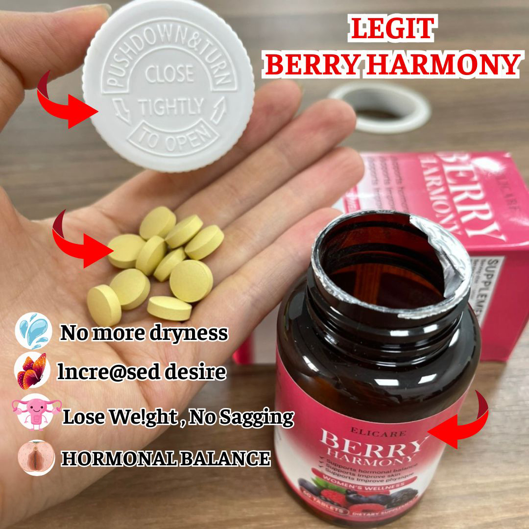 Elicare Berry Harmony - Balance Female hormones tablet SAFE & EFFECTIVE ...